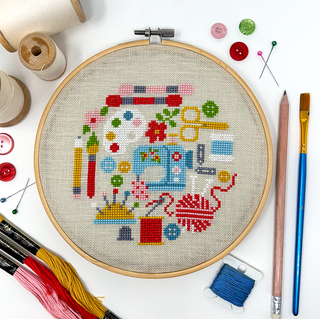 Modern Cross Stitch Patterns - Cross Stitch Tutorials - Tiny Modernist ...