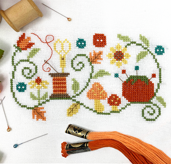 Modern Cross Stitch Patterns - Cross Stitch Tutorials - Tiny Modernist ...