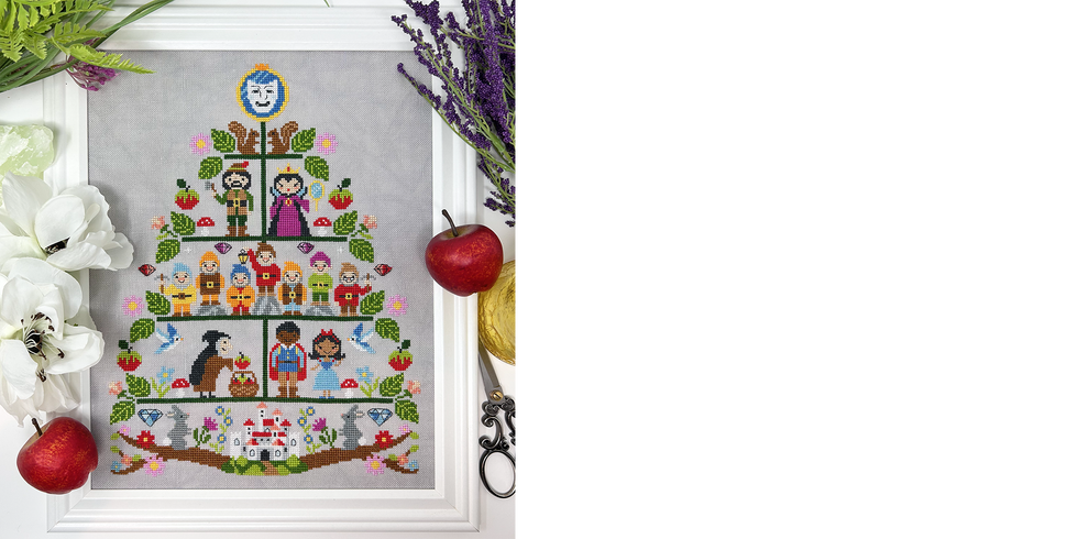 Modern Cross Stitch Patterns - Cross Stitch Tutorials - Tiny Modernist ...