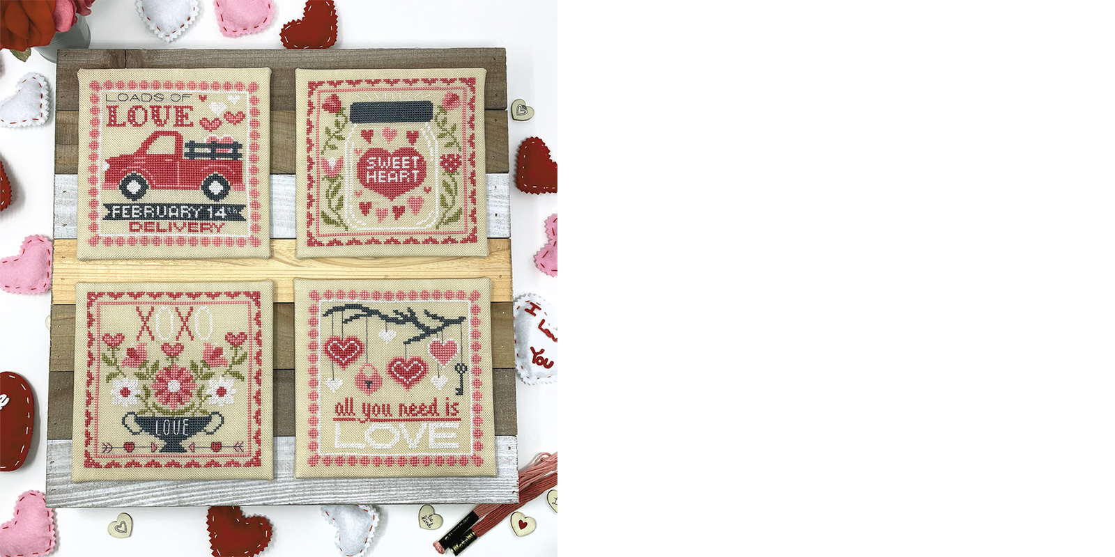 Modern Cross Stitch Patterns - Cross Stitch Tutorials - Tiny Modernist ...