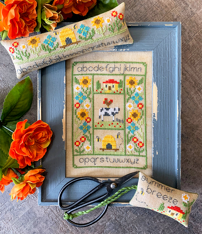 Modern Cross Stitch - Rustic Summer Cross Stitch Pattern by Tiny Moder ...